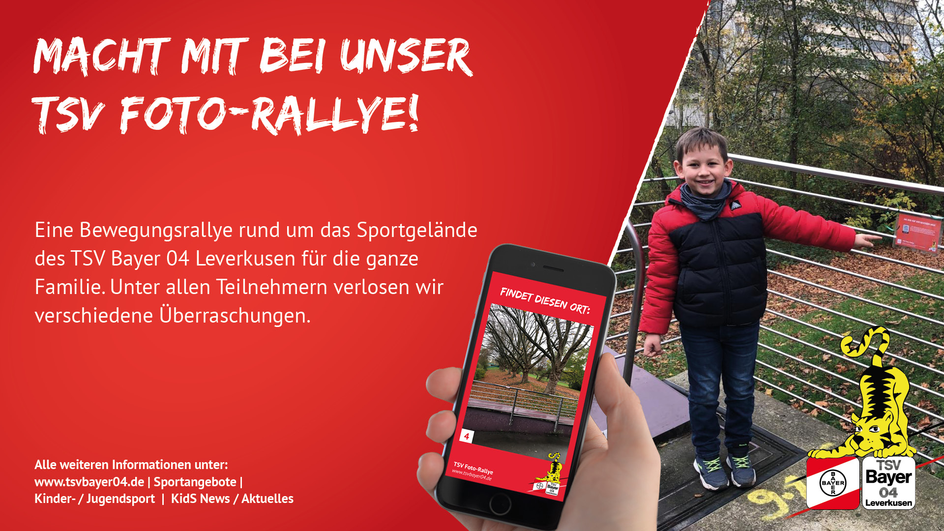 Macht mit bei der TSV Foto-Rallye! - TSV Bayer 04 Leverkusen e.V.