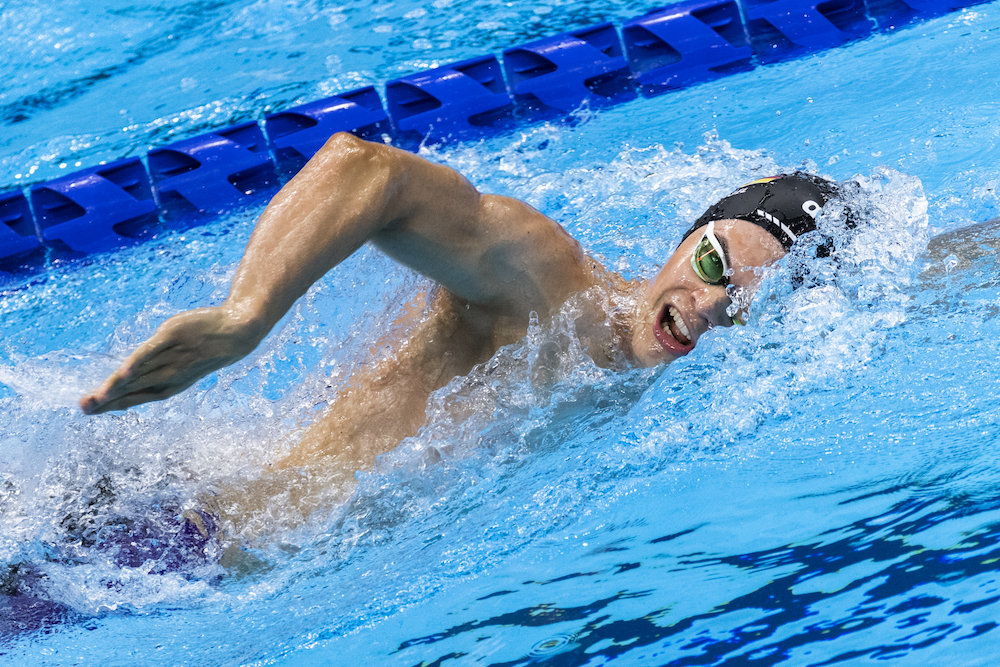 Ein Schwimmer zum Verlieben: Engel mit deutschem Rekord - TSV Bayer 04 ...